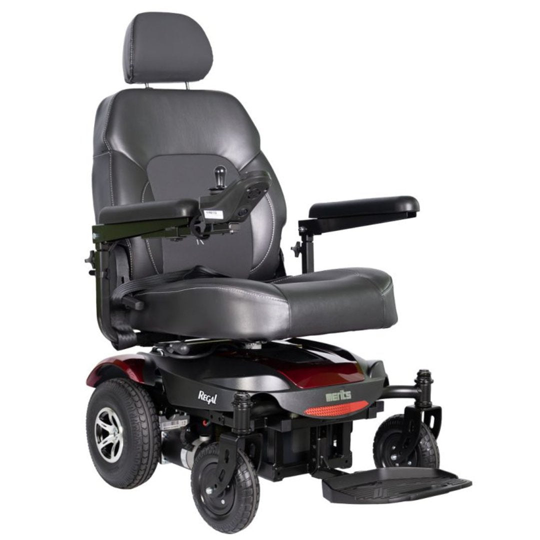Merits Regal Power Wheelchair – 300 lb Capacity, 18-Mile Range ...